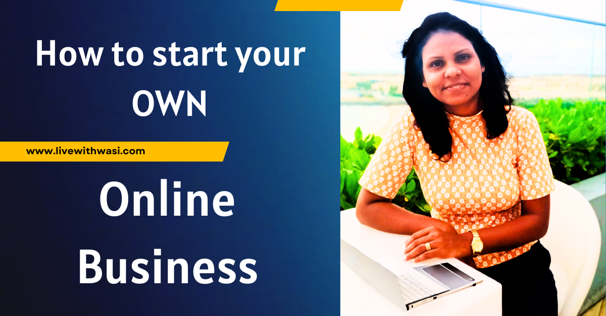 How to Start a Small Business Online - Live with Wasi